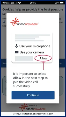 Joining Your Video Assessment